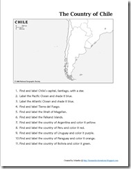 Learning About Chile ~ Lesson Plans and Links